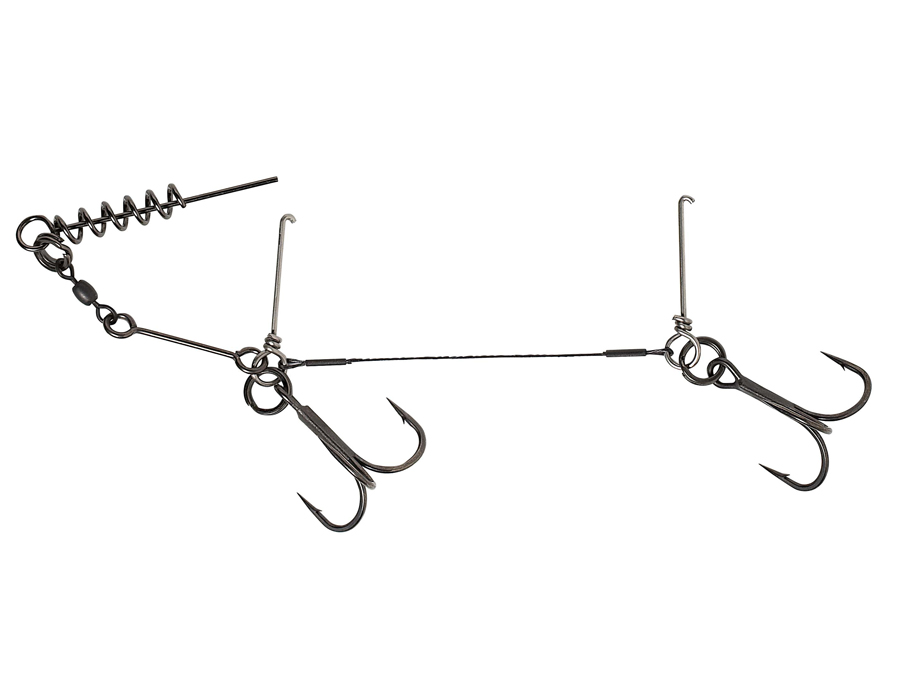 Savage Gear 1x7 Titanium Corkscrew Stinger - Accessoires pour leurres ...