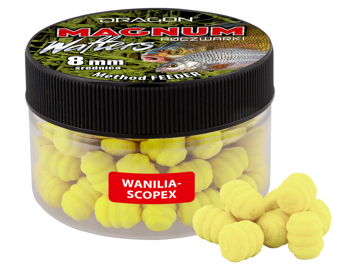 Dragon Magnum Worms Wafters - Bouillettes Method Feeder - Magasin de ...