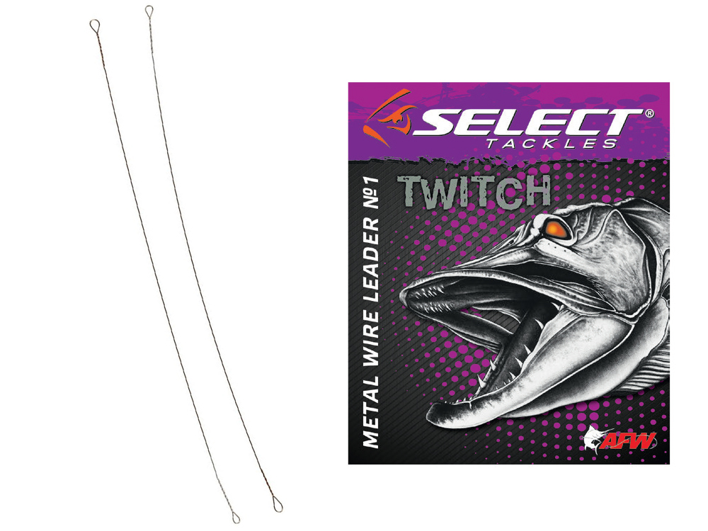 Select Twitch Metal Wire Leader - Bas de ligne montés - Magasin de ...