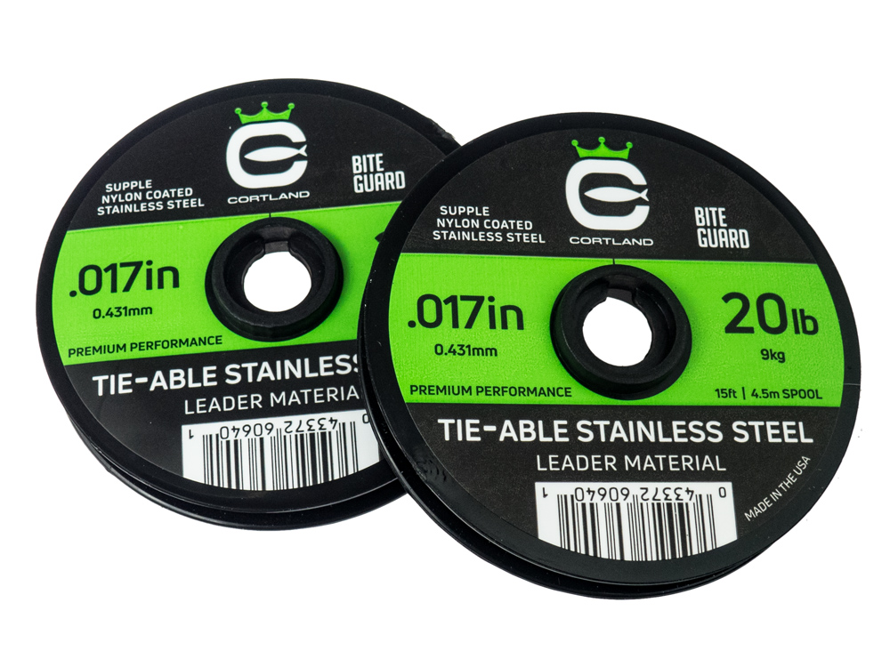 Cortland Tie-able Stainless Steel Leader Material - Nylons et Bas de ...