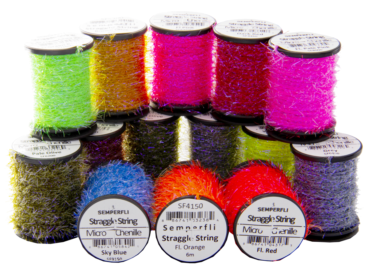 Semperfli Straggle String Micro Chenille - Matériaux Mouche - chenille ...