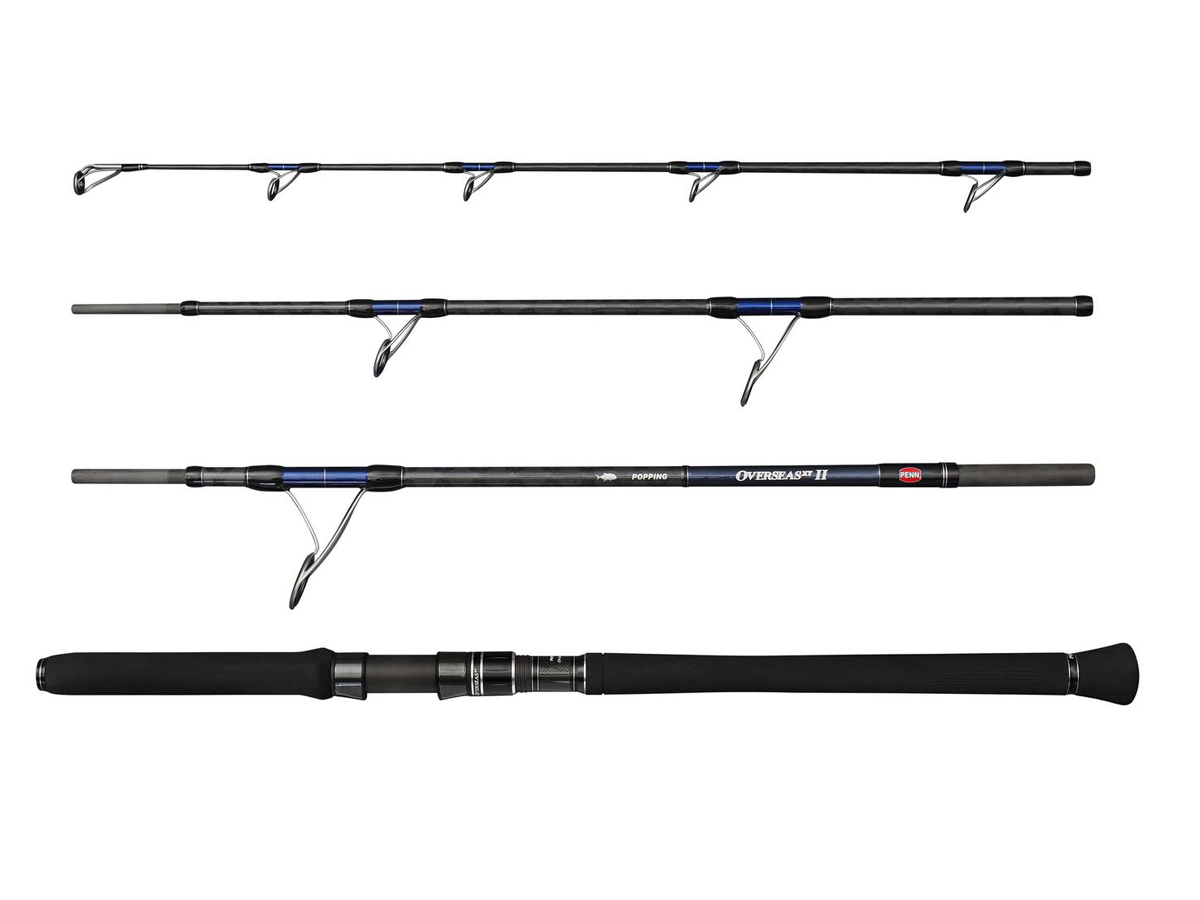 Penn Overseas XT II Popping - Cannes pêche en mer - Magasin de peche ...