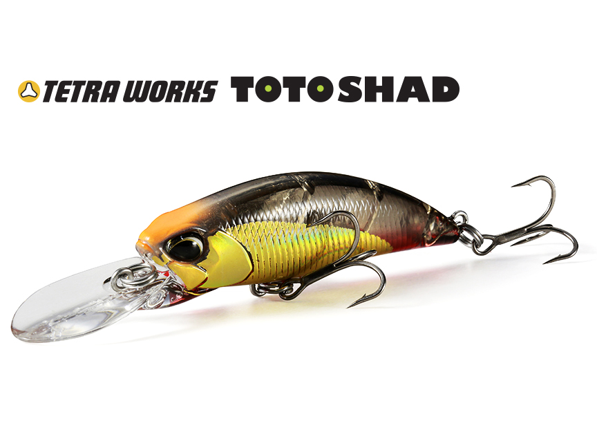 DUO Leurres Tetra Works TotoShad 48S - Leurres poisson nageur - Magasin de peche PREDATEUR-PECHE