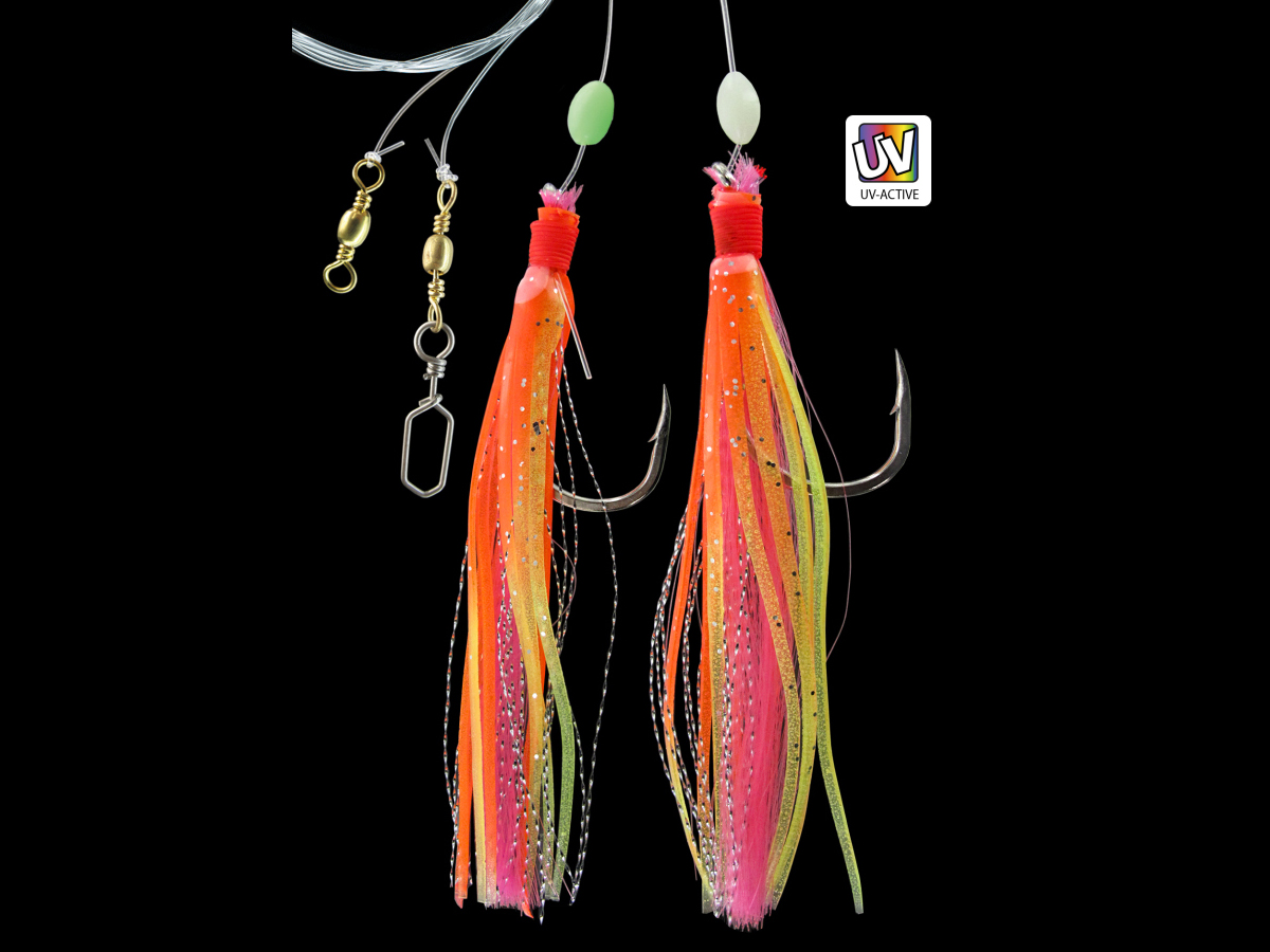 Dega UV-Active Octopus System - Leurre train de plumes mer - Magasin de ...